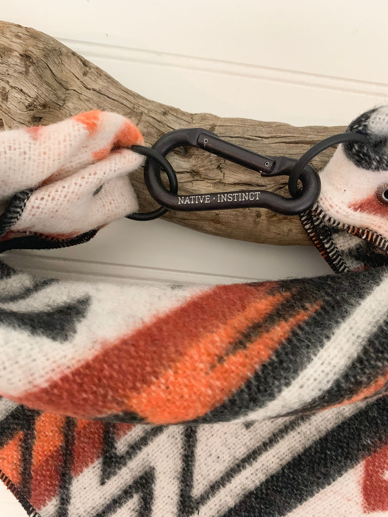 BLAZE (Light) - Adjustable Dog Bandana – Native Instinct Co